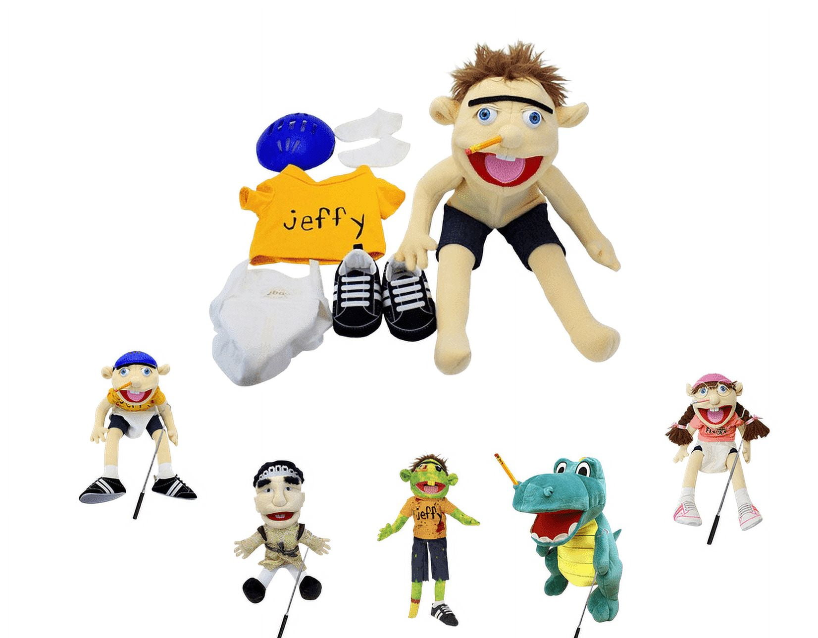 Jeffy Puppet Soft Plush Toy Hand Puppet,Jeffy Plush Toy Cosplay, Jeffy ...