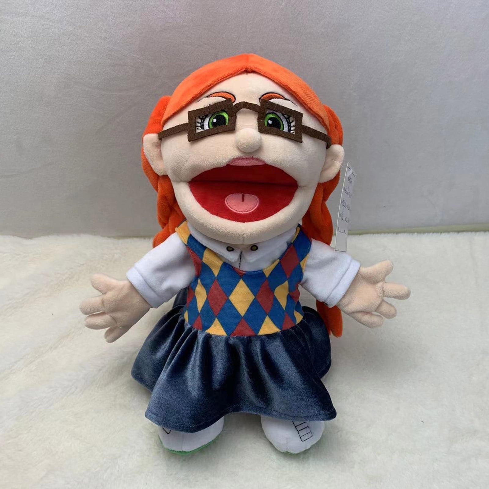 Jeffy Puppets 15.7" Jeffy Hand Puppet - Cuddly Soft Plush, Realistic ...