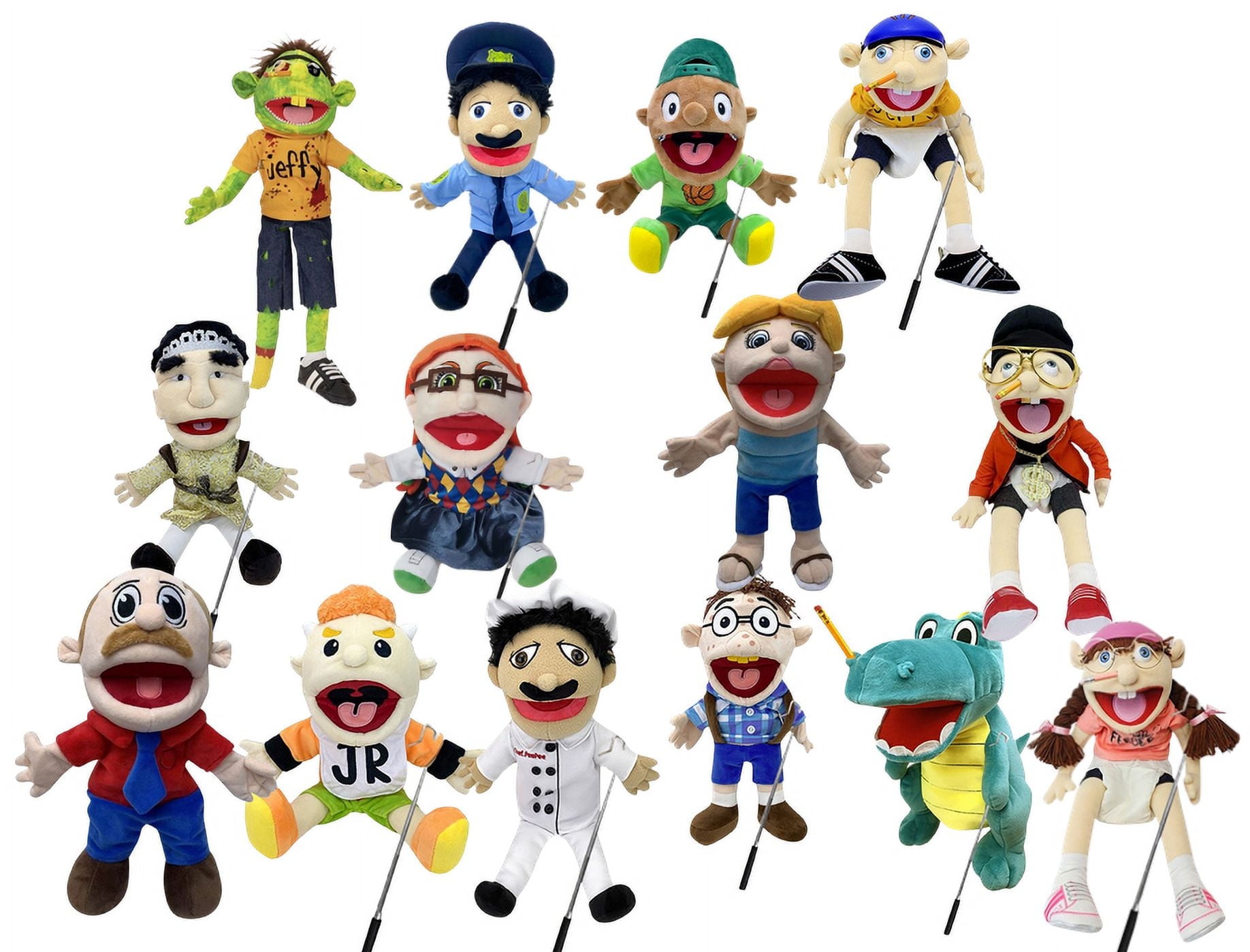 Jeffy Puppets 1Pc Jeffy Puppets, Hand Puppets Parent-Child Interaction ...
