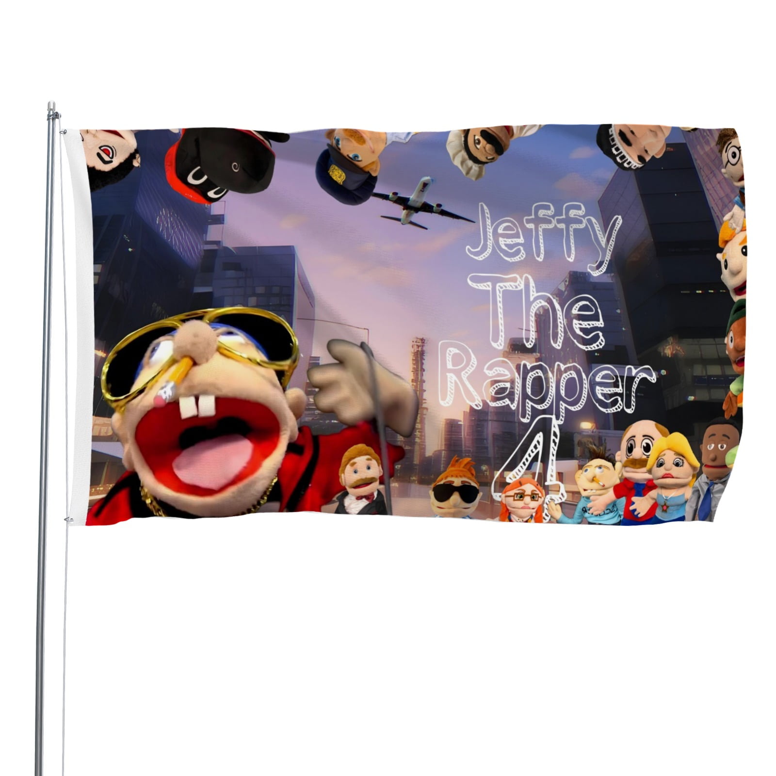 Jeffy SML the Rapper-themed Printed Flag Perfect gift for fans, friends ...