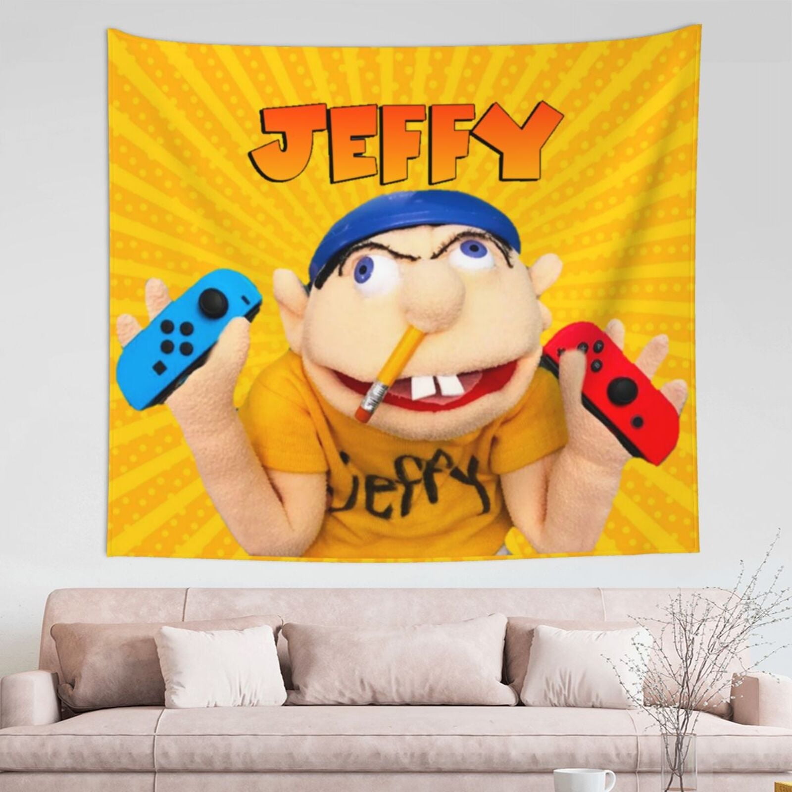 Jeffy Symbol Tapestry Decor Luxury Wall Hanging Tapestries For Bedroom ...
