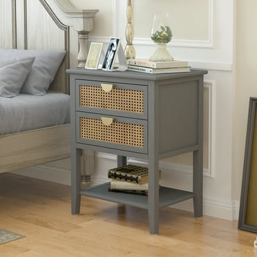 Free Shipping! Safavieh Roya Rustic 1 Drawer 1 Shelf Nightstand ...