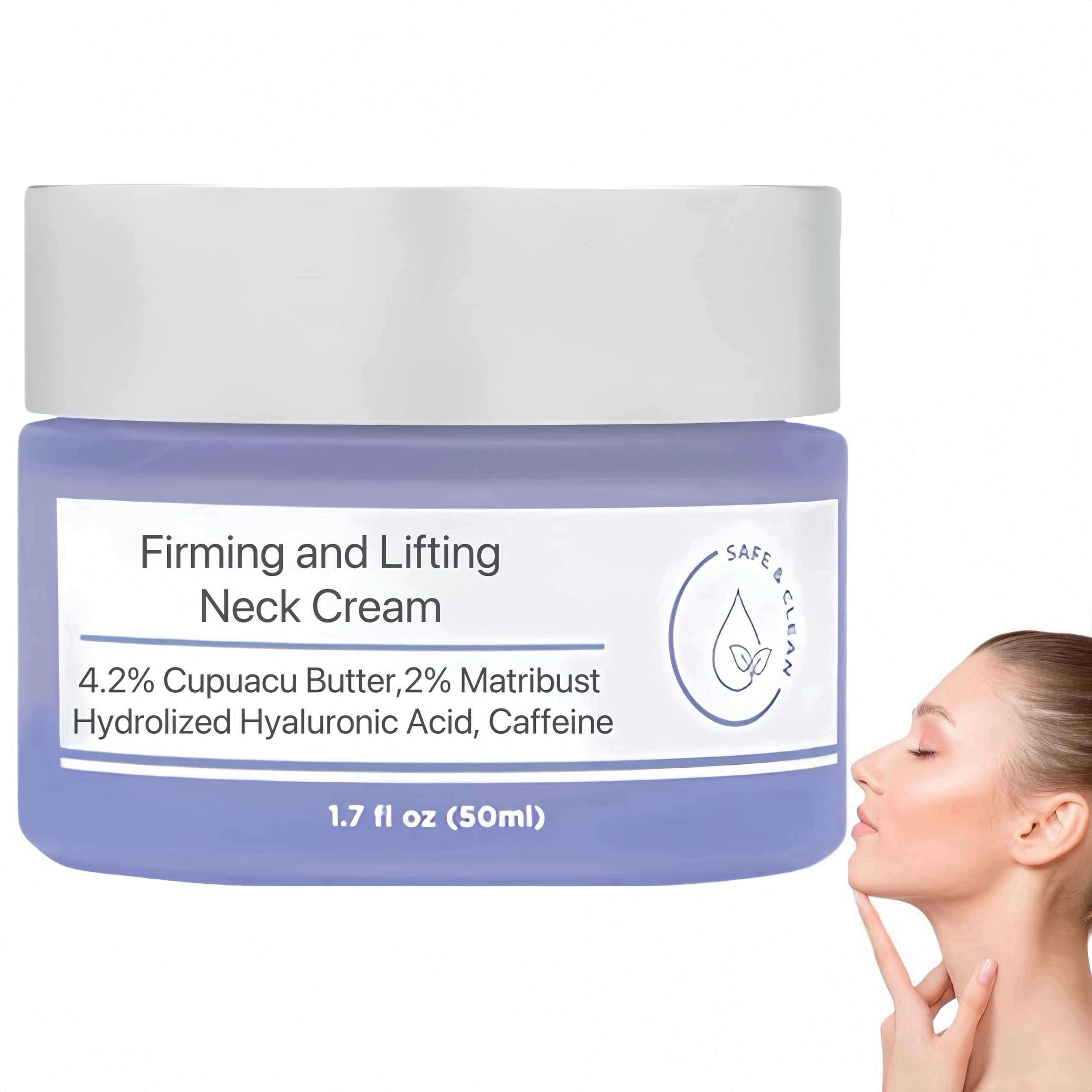 Jefuzh Neck Firming Cream, Tightening HYZ01 Lifting Sagging Wrinkles ...