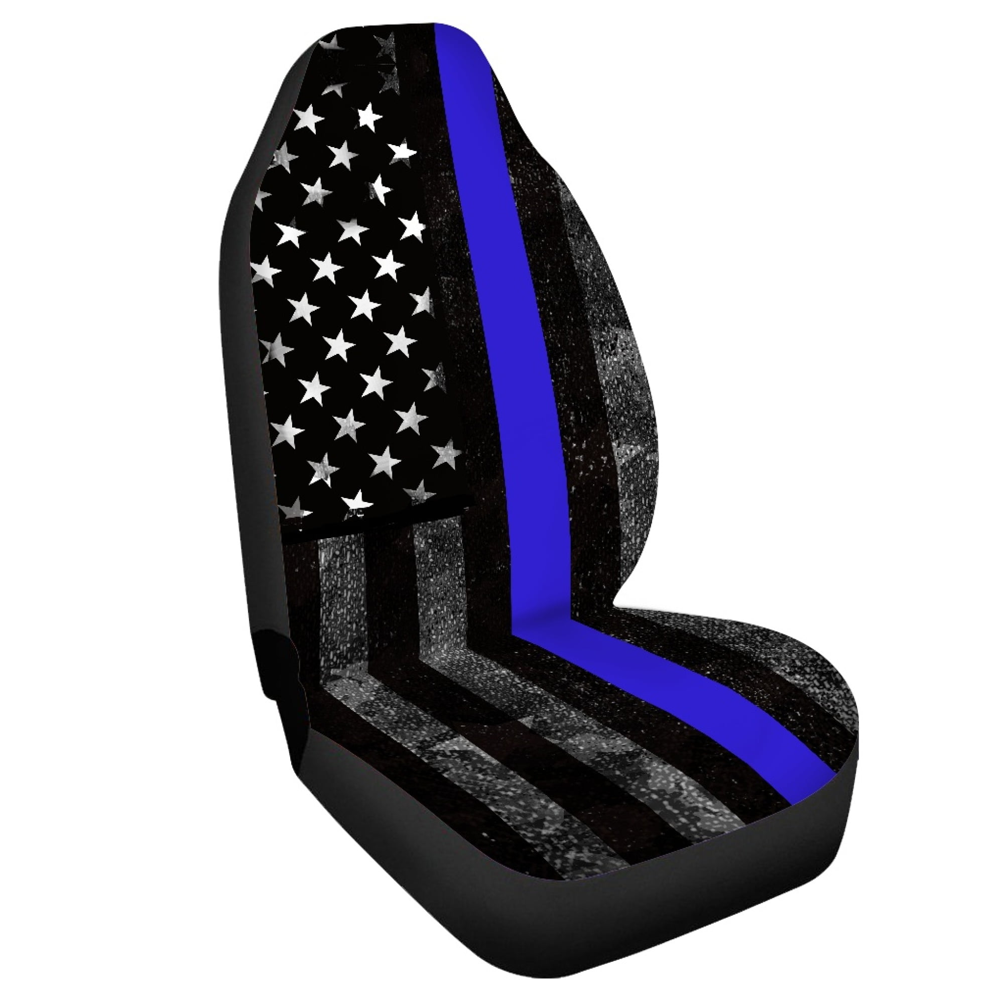 Jeiento American Police Flag Car Seat Covers Front Seats Only Vehicle ...