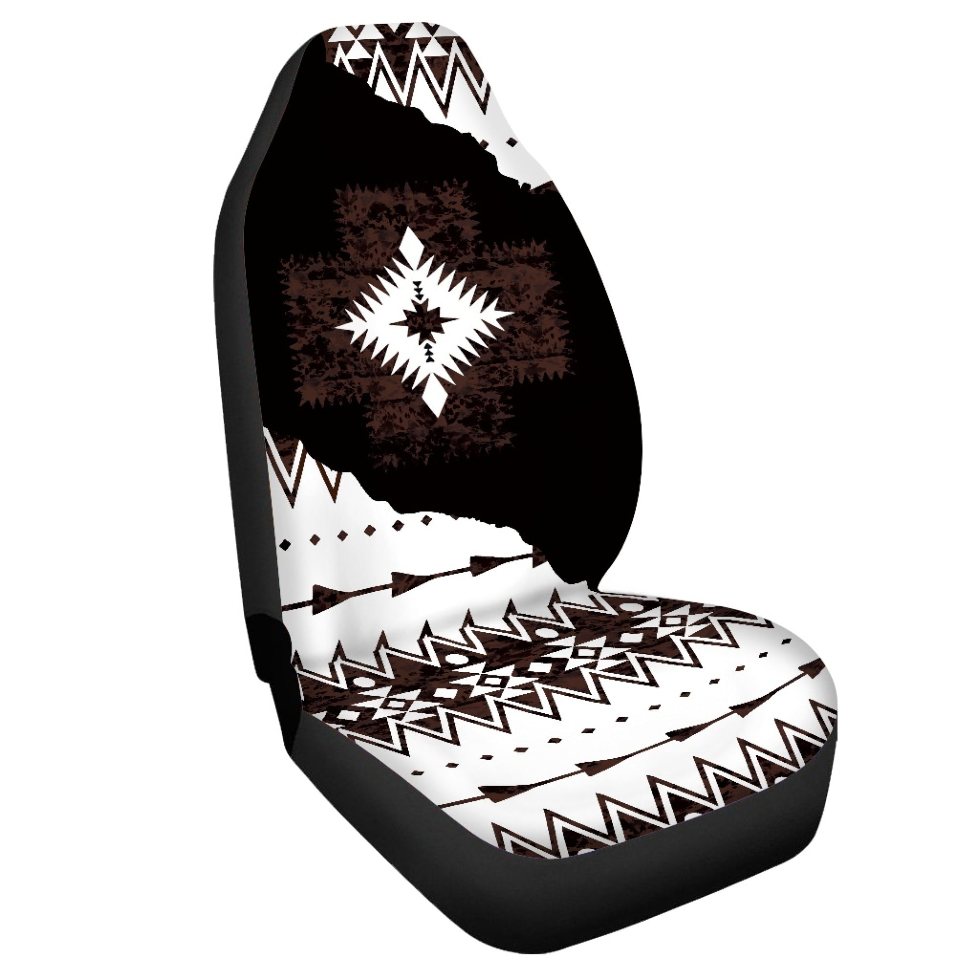 Jeiento Aztec Tribal Car Seat Cover Front Seats Only 1 Piece Universal ...