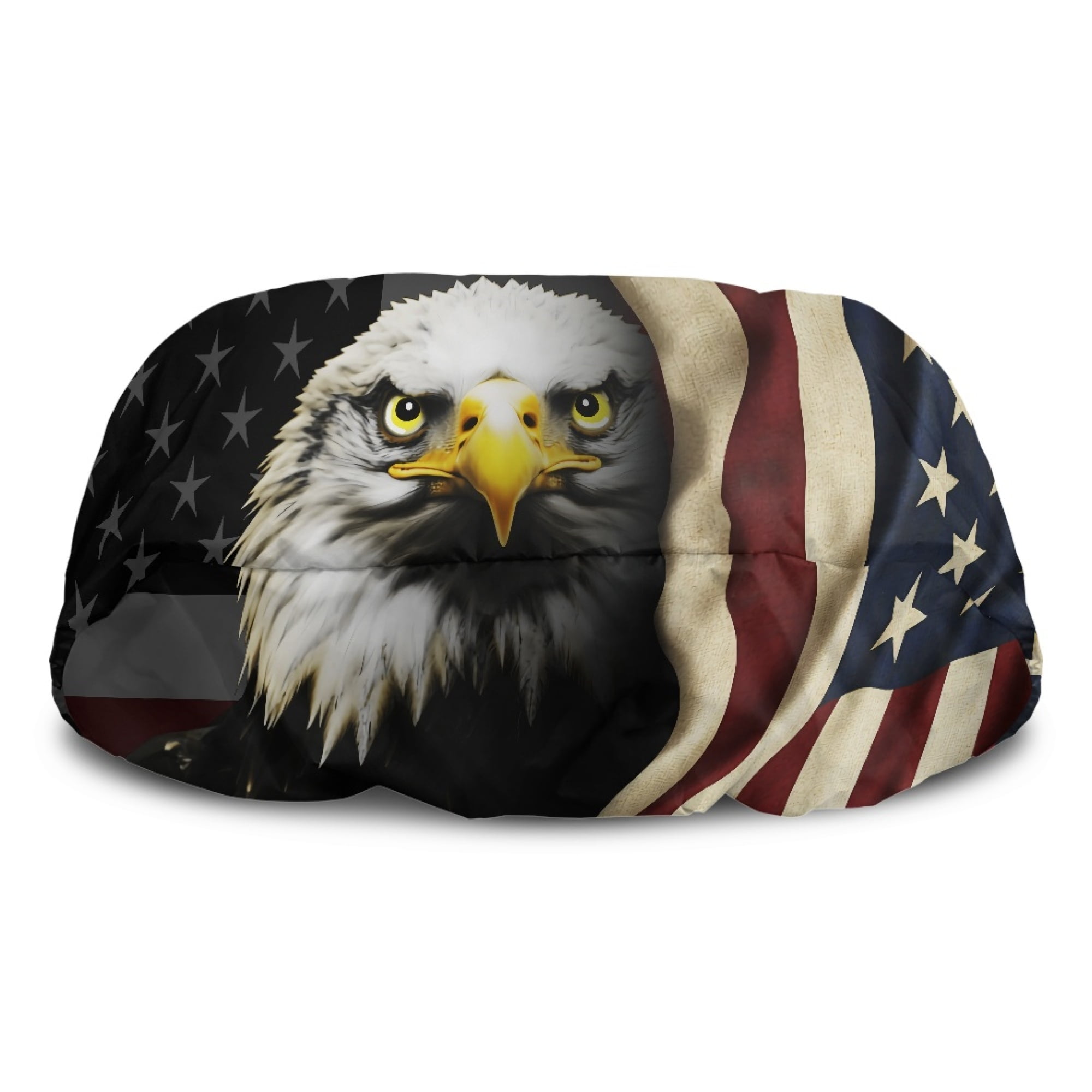 Jeiento Eagle Winch Cover American Flag Winch Protective Cover Indoor ...