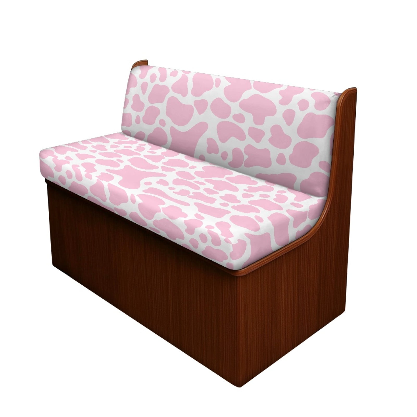 Jeiento Pink Cow Print RV Dinette Cushion Covers Set Include 1 Bench ...