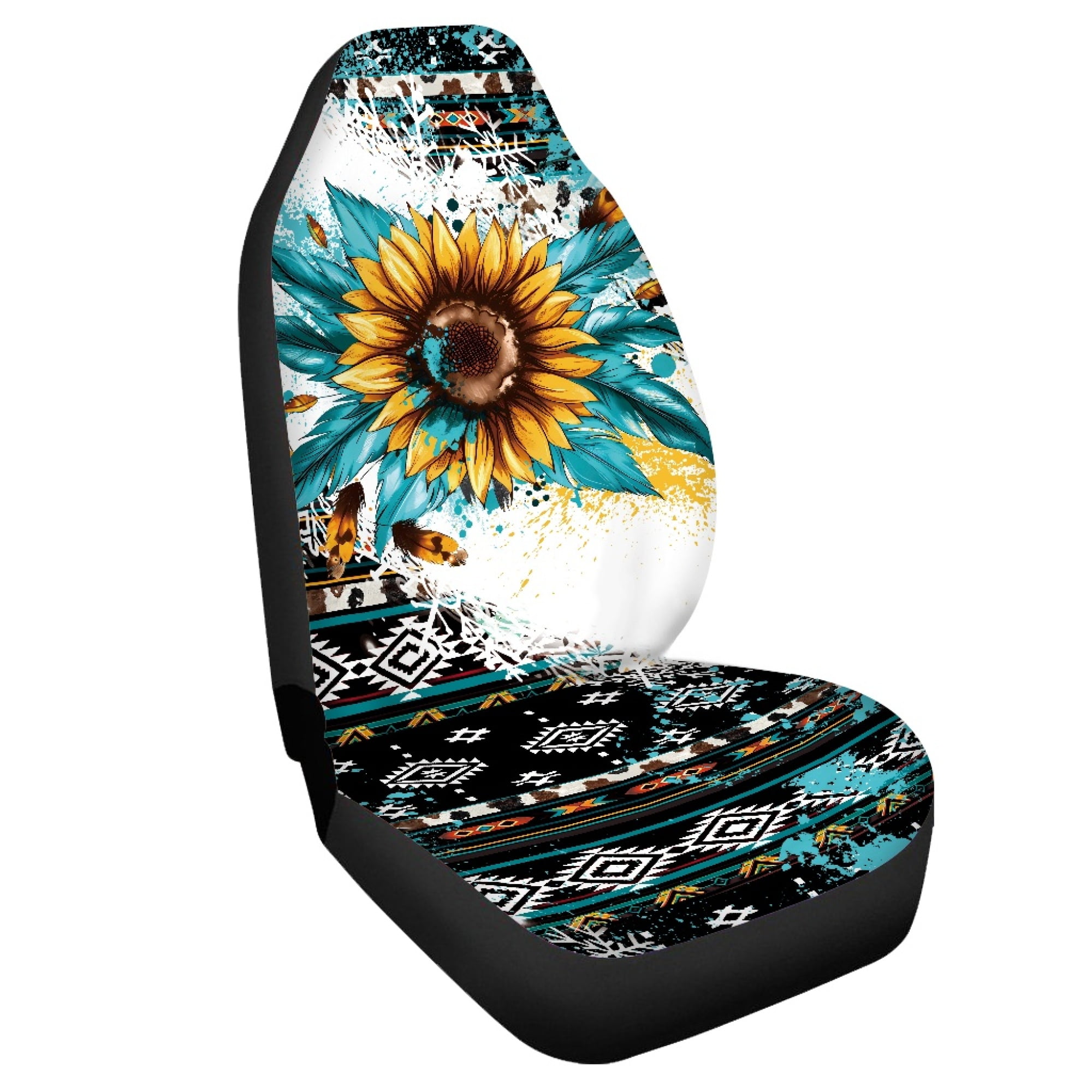 Jeiento Southwest Aztec Car Seat Covers Native Front Seats Cushion ...