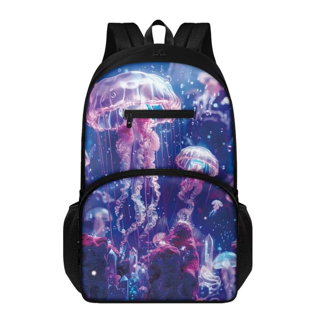 Jeiento Yellow Sunflower Students Backpack for Boys School Bookbag ...