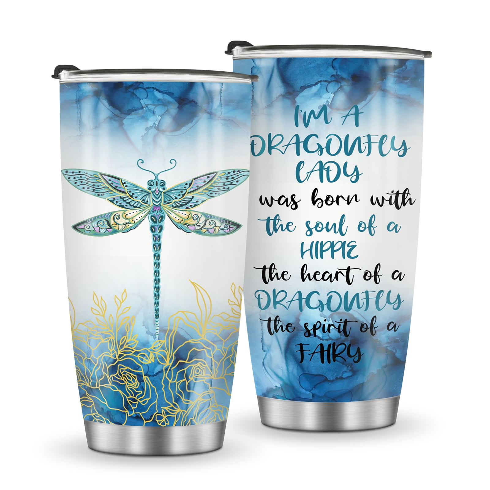 Jekeno A Dragonfly Lady - Gifts for Mom Wife Girlfriend Daughter ...