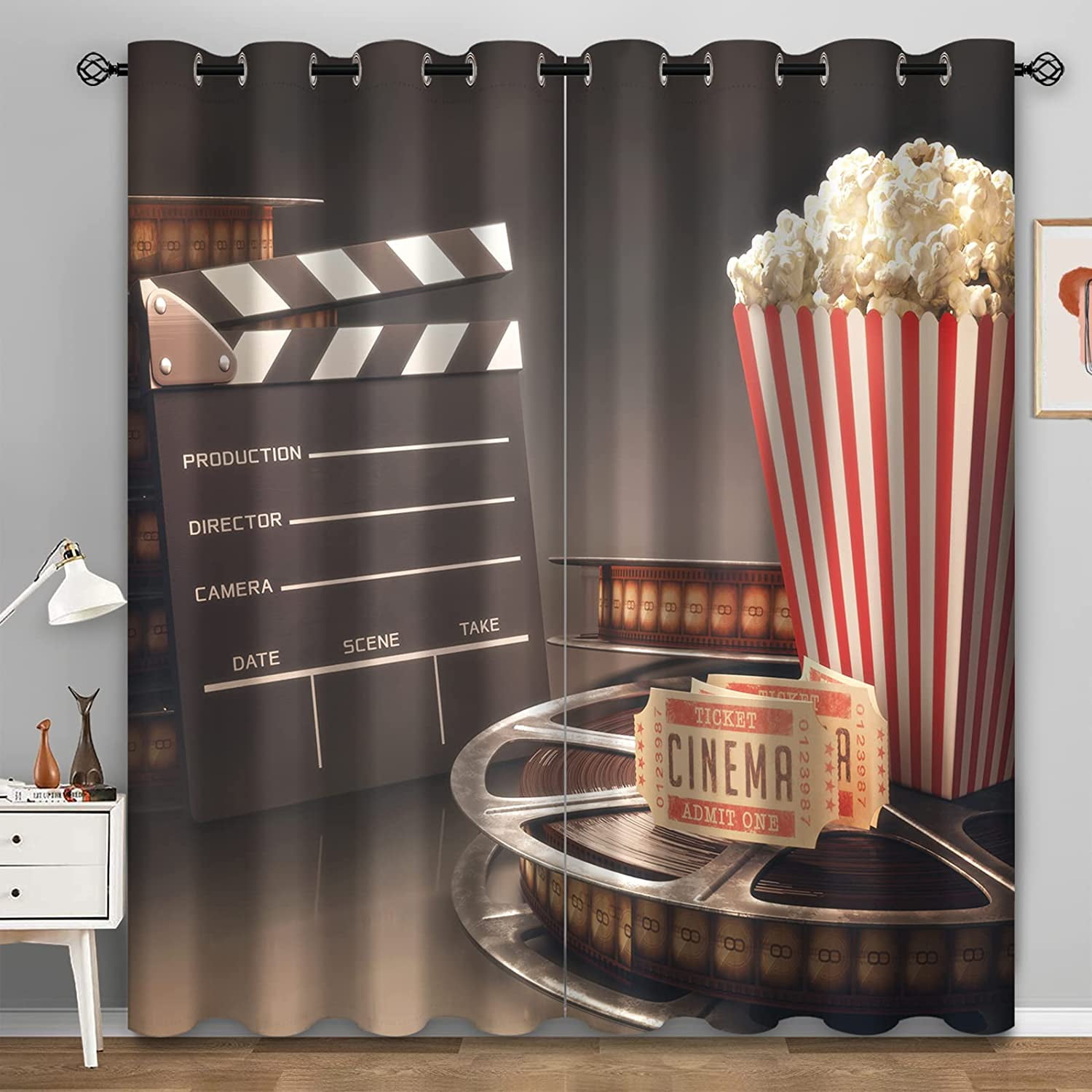 Jekeno Movie Theater Curtains, Objects of The Film Industry Hollywood ...