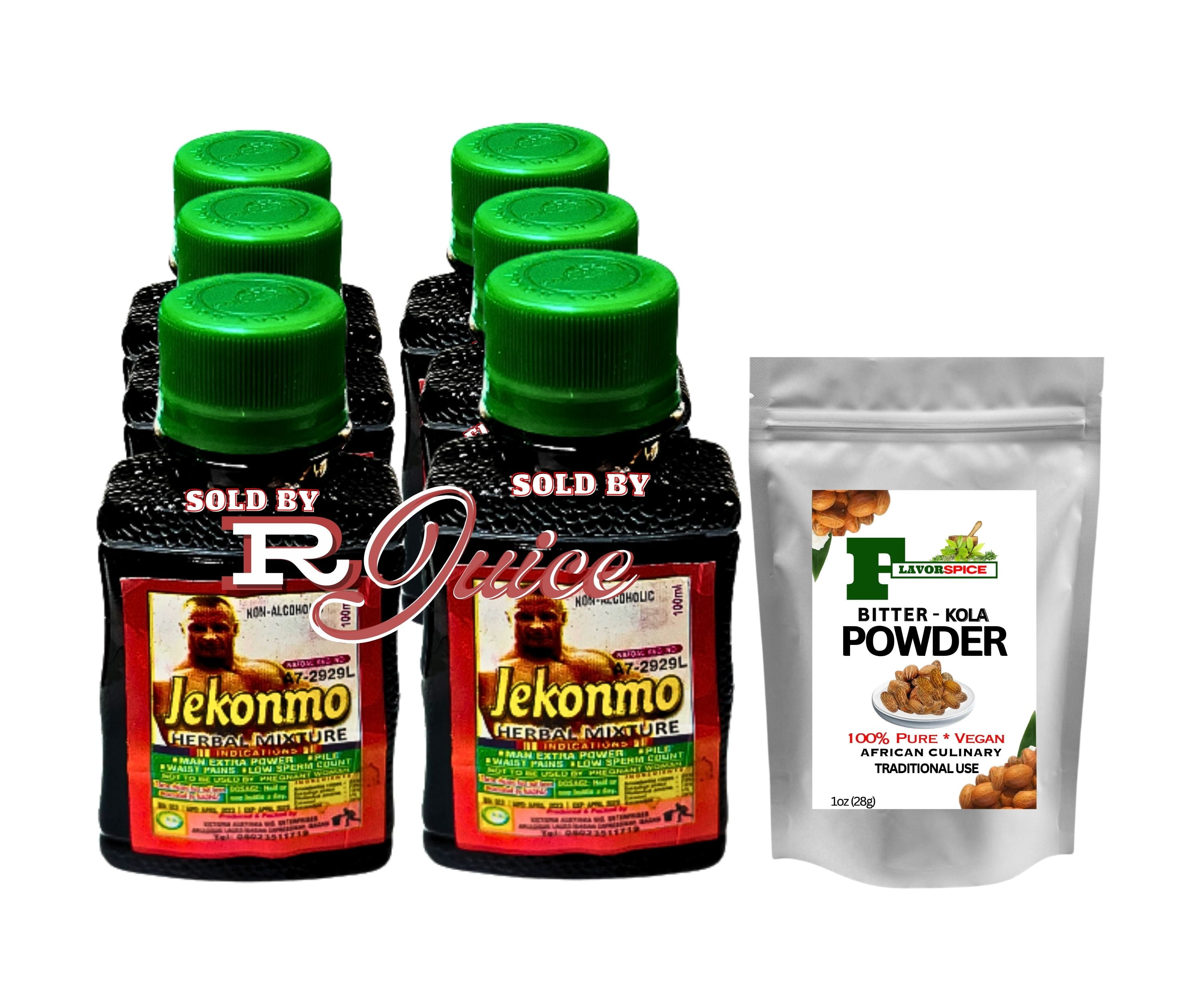 Jekonmo Herbal Mixture 6 JARS | With free Traditional Premium Kola ...