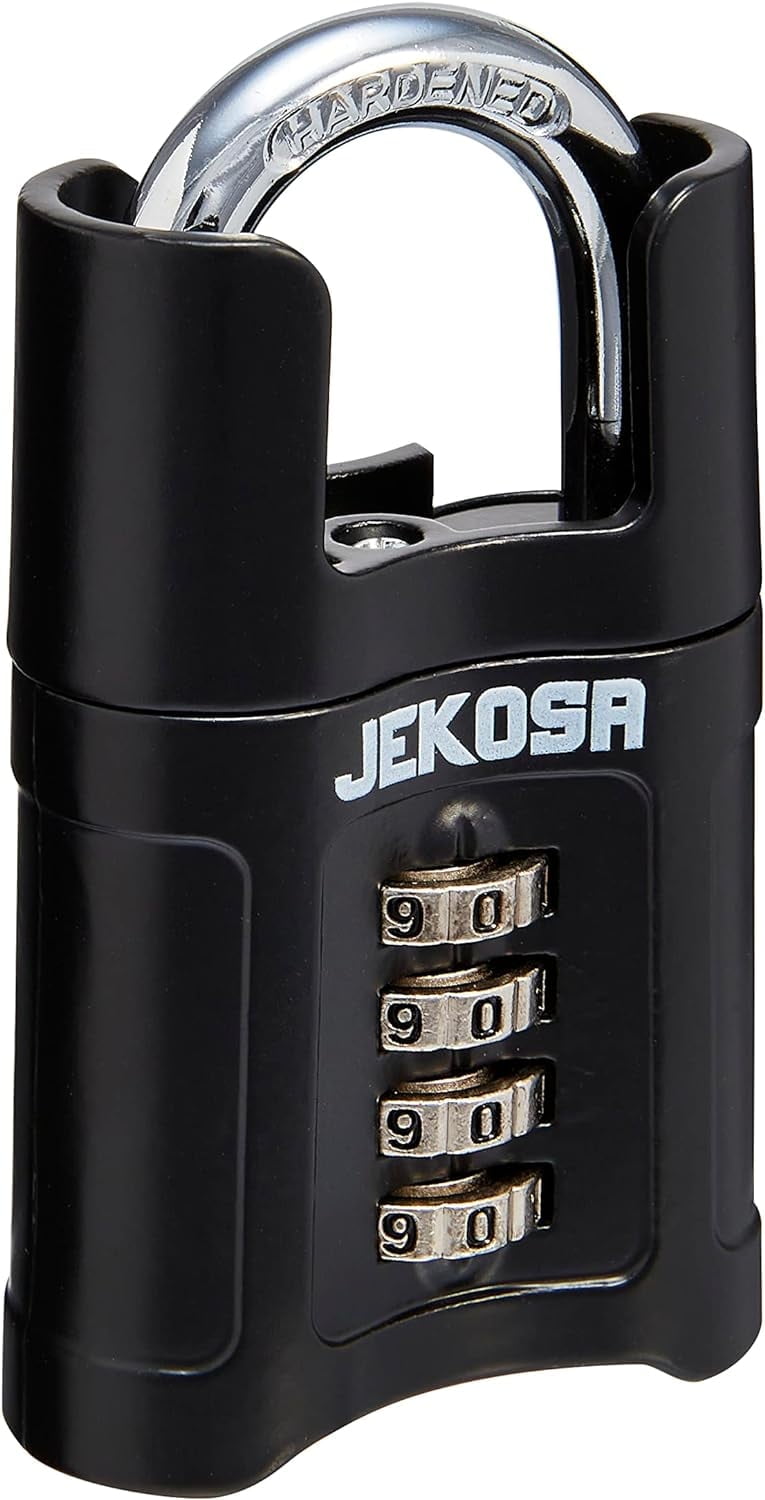 Jekosa® JKS55 Weatherproof Heavy Duty Combination Lock - Zinc Lock with ...