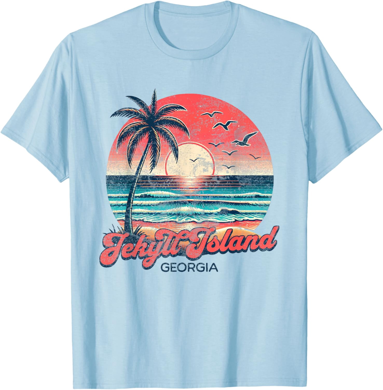 Jekyll Island Beach Georgia Surfing Surf Ocean Usa - Walmart.com