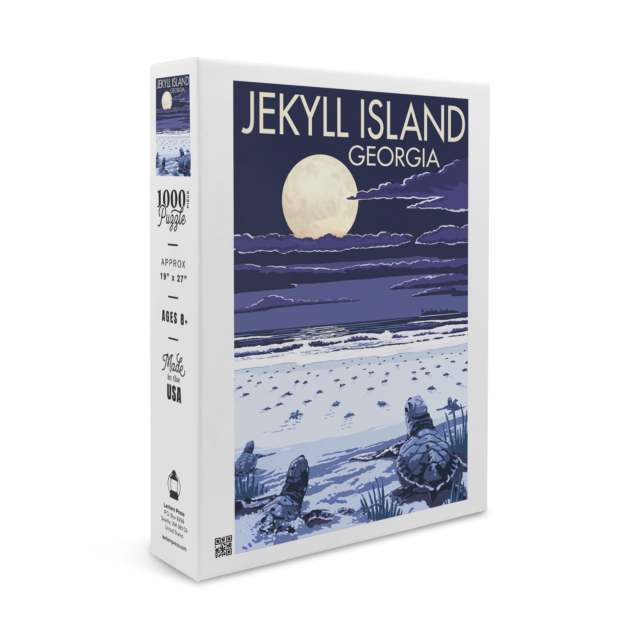 Jekyll Island, Georgia, Turtles Hatching (1000 Piece Puzzle, Size 19x27 ...