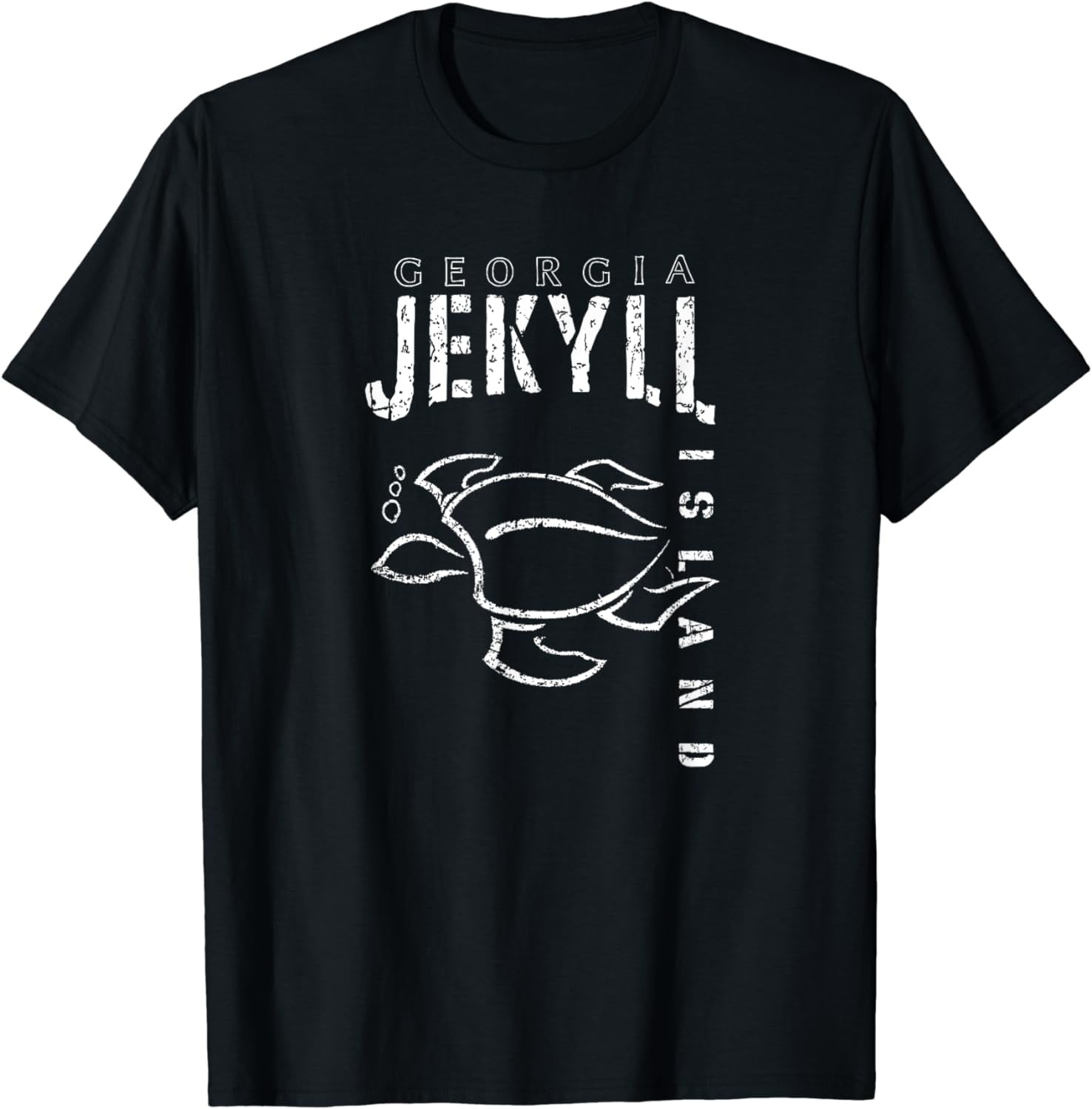 Jekyll Island Souvenir, Georgia Sea Turtle T-Shirt - Walmart.com