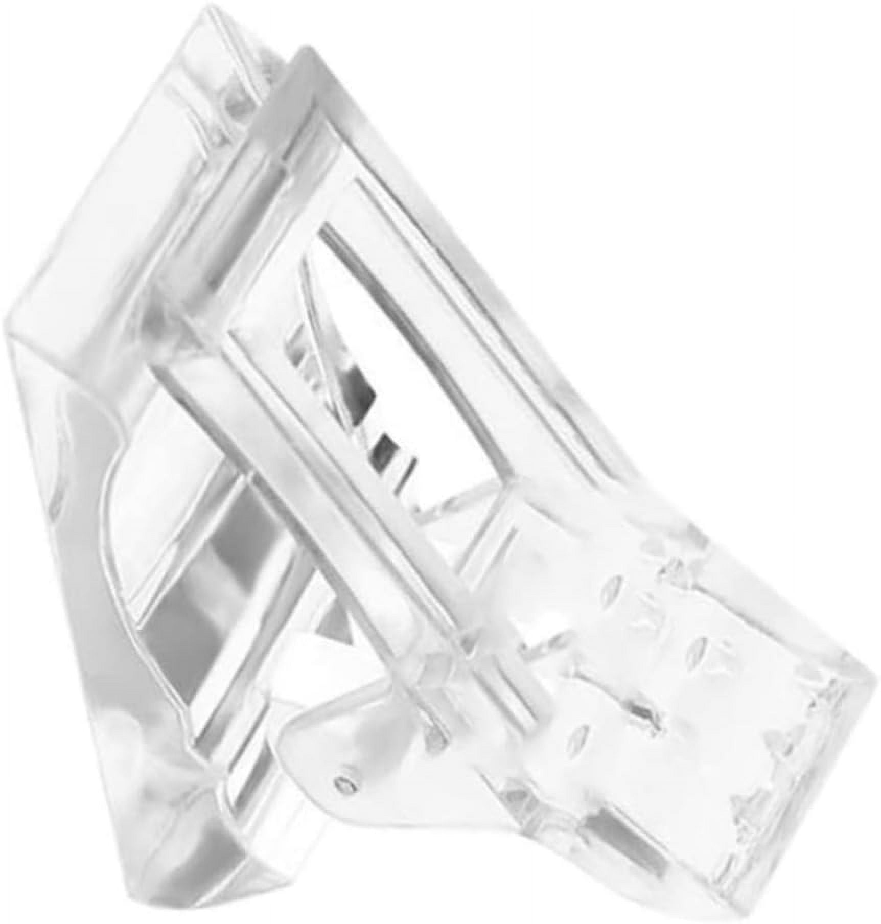 Jel Poly Tip Transparent Beauty Useful Led Quick Caps Polish Forms ...