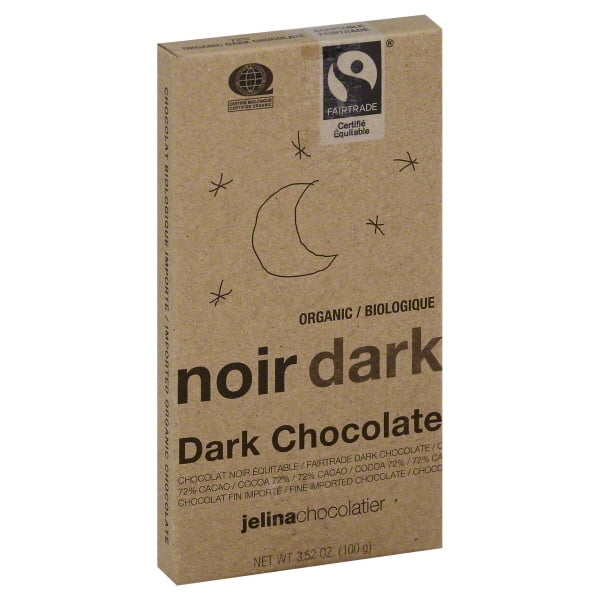 Jelina Chocolatier Jelina Chocolatier Dark Chocolate, 3.52 oz - Walmart.com