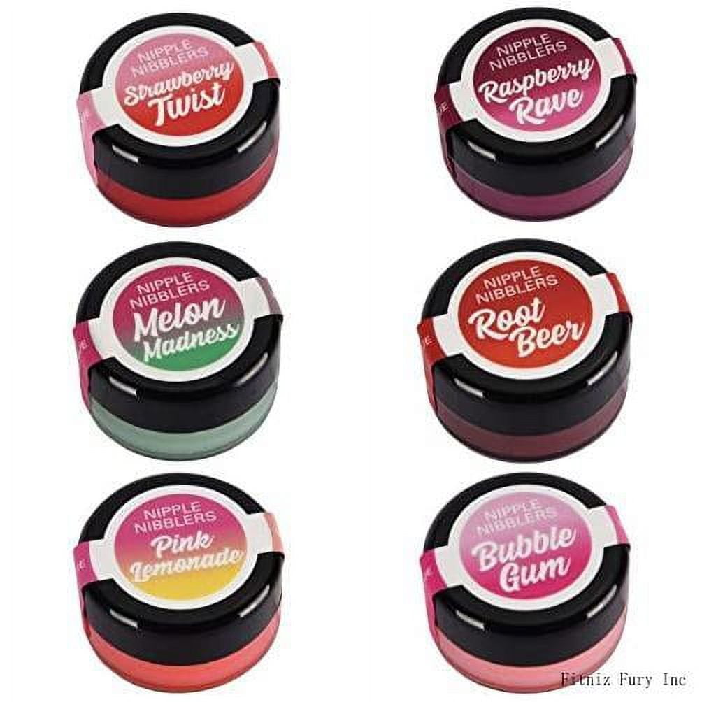 Jelique Nibblers Tingle Balm Variety Pack, 6 Flavors, 3g each, 6 Count ...