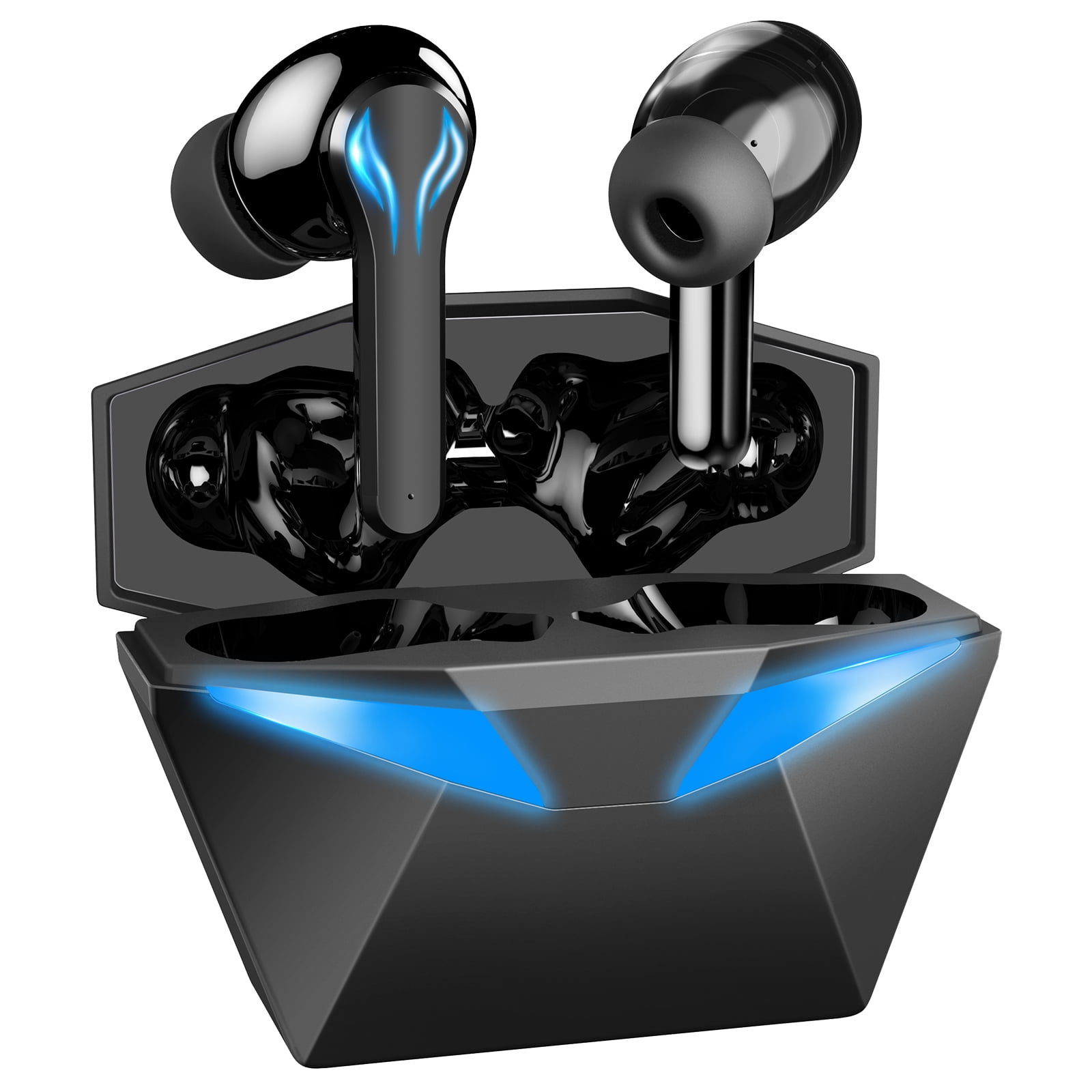 Wireless Bluetooth Earbuds with Microphone, Touch Control, Waterproof ...