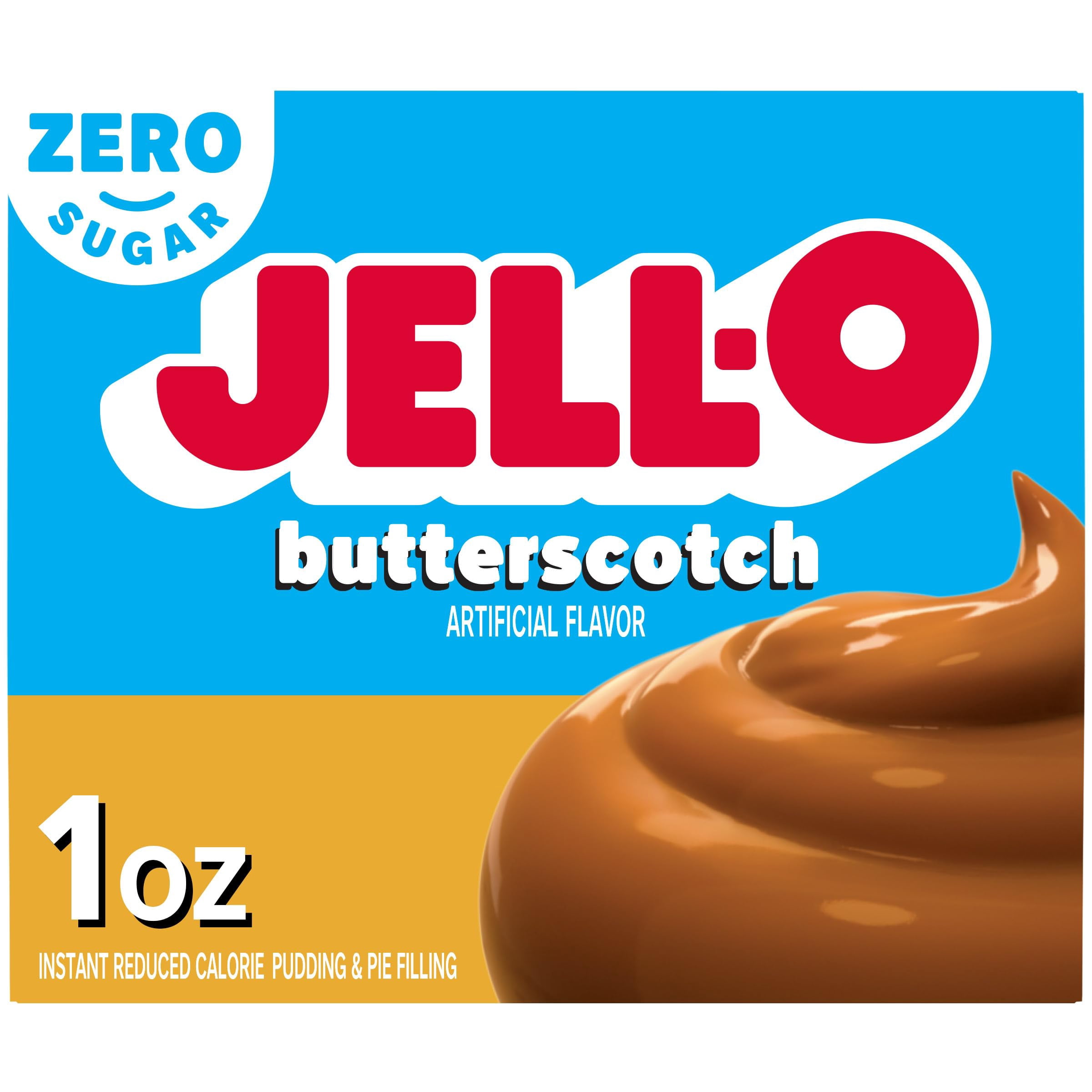 Jell-O Butterscotch Sugar Free & Fat Free Instant Pudding & Pie Filling ...