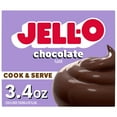 Jell-O Chocolate Flavor Cook & Serve Pudding & Pie Filling Mix, 3.4 oz ...