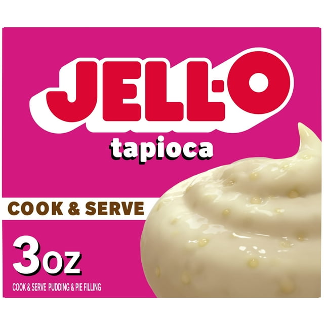 Jell-O Tapioca Pudding & Pie Filling - Cook & Serve, Artificially ...