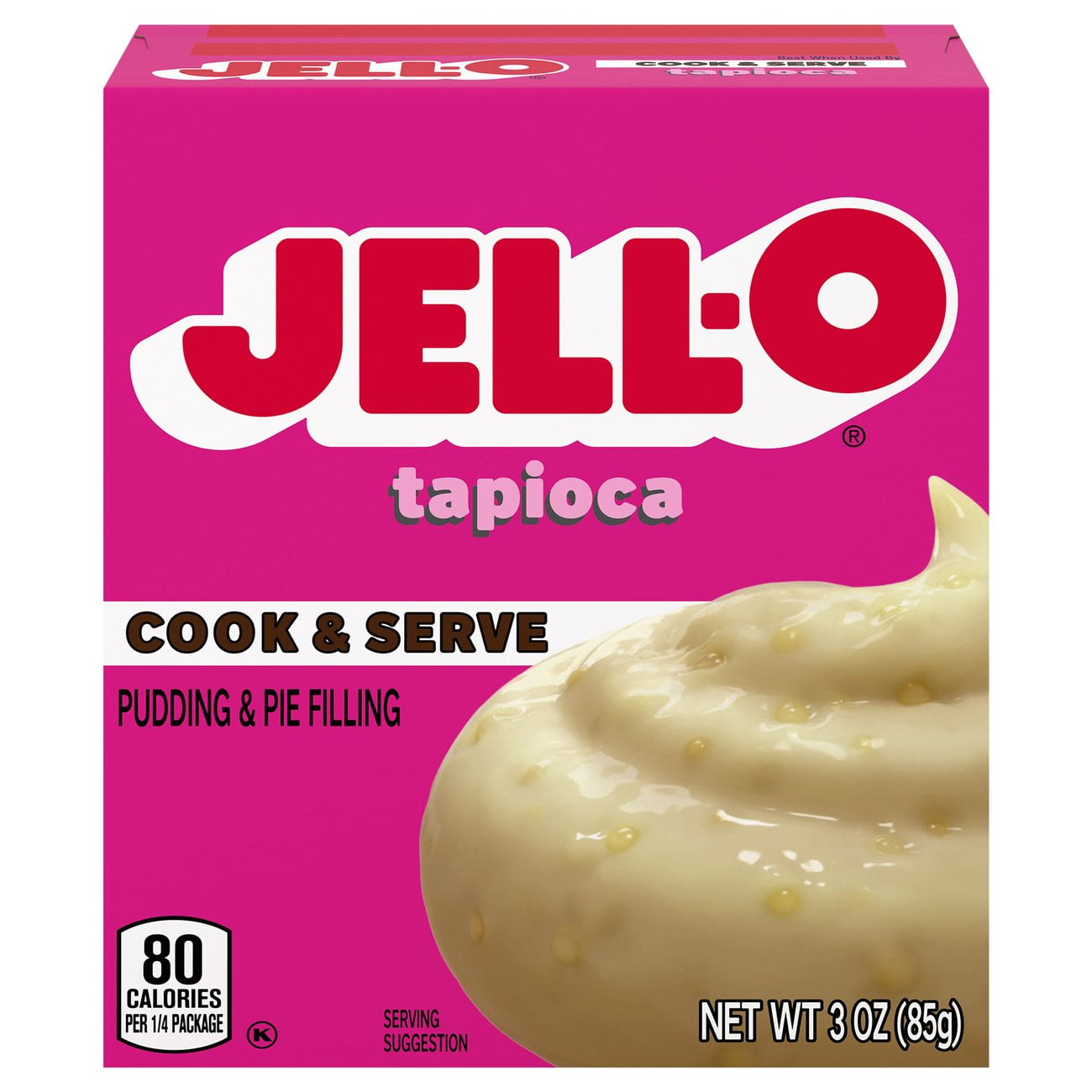 Jell-O Cook & Serve Tapioca Pudding Mix - 3 oz Packaging May Vary ...