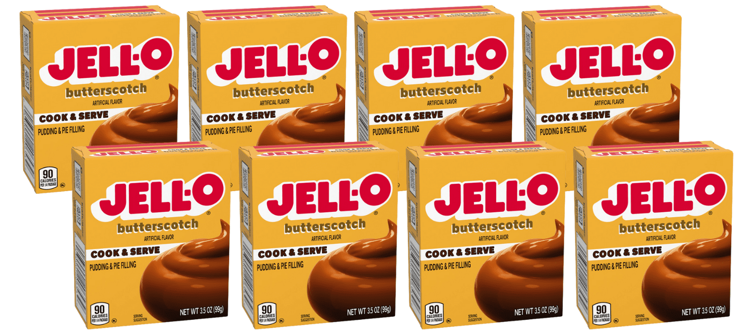 Jell-O Instant Butterscotch Cook and Serve Pudding & Pie Filling, 3.5 ...