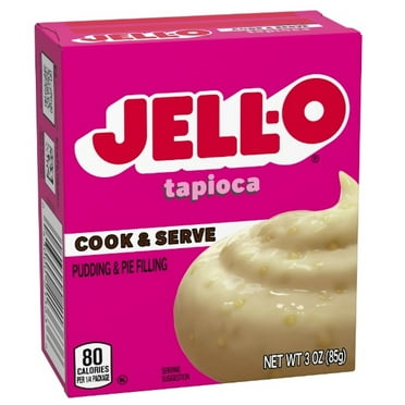 Jell-O Tapioca Pudding & Pie Filling - Cook & Serve, Artificially ...