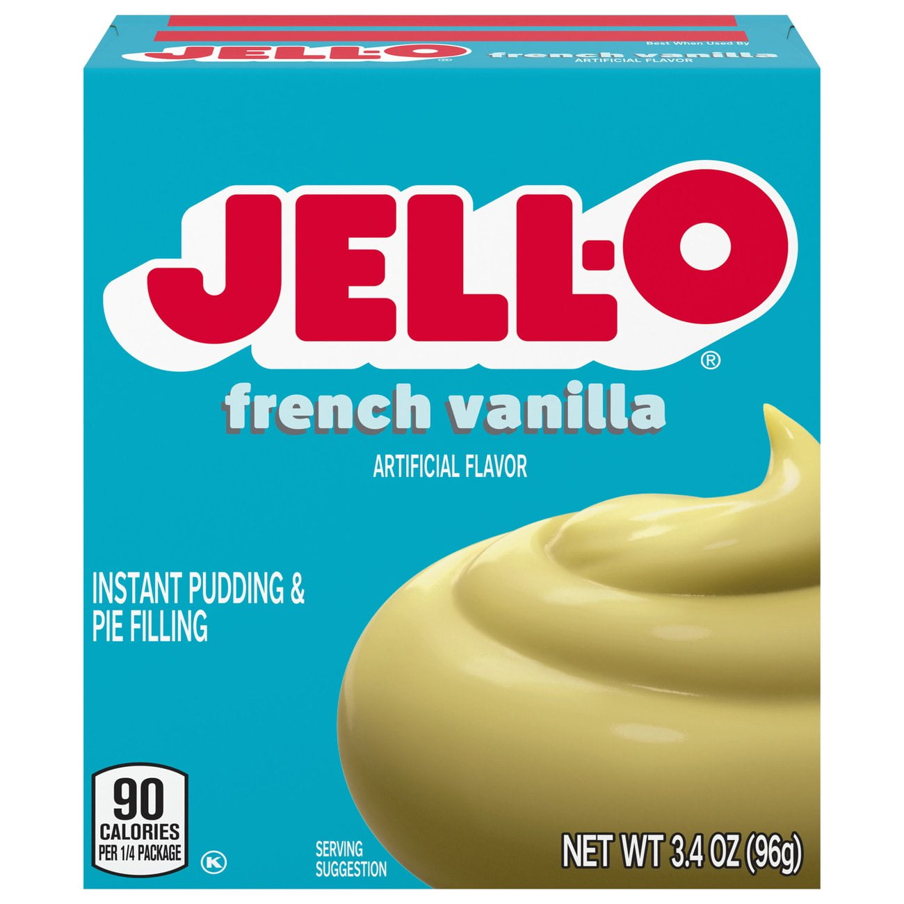 Jell-O French Vanilla Instant Pudding Mix - 3.4 oz - Walmart.com
