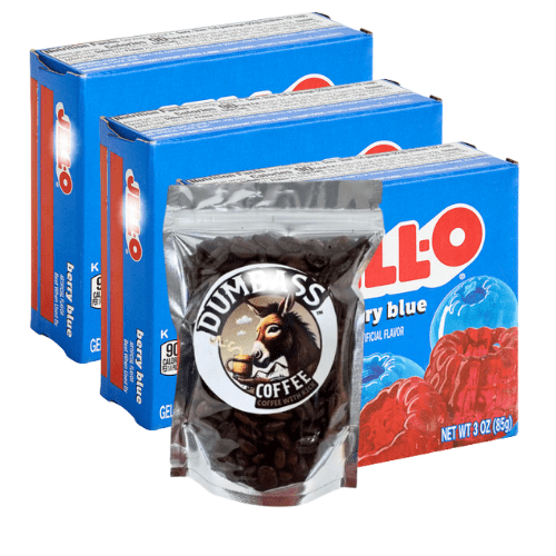 Jell-O Gelatin Dessert Mix - 3 oz Boxes (Pack of 3) (Berry Blue) - with ...