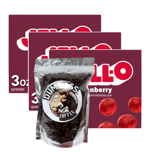 Jell-O Gelatin Dessert Mix - 3 oz Boxes (Pack of 3) (Cranberry) With D ...