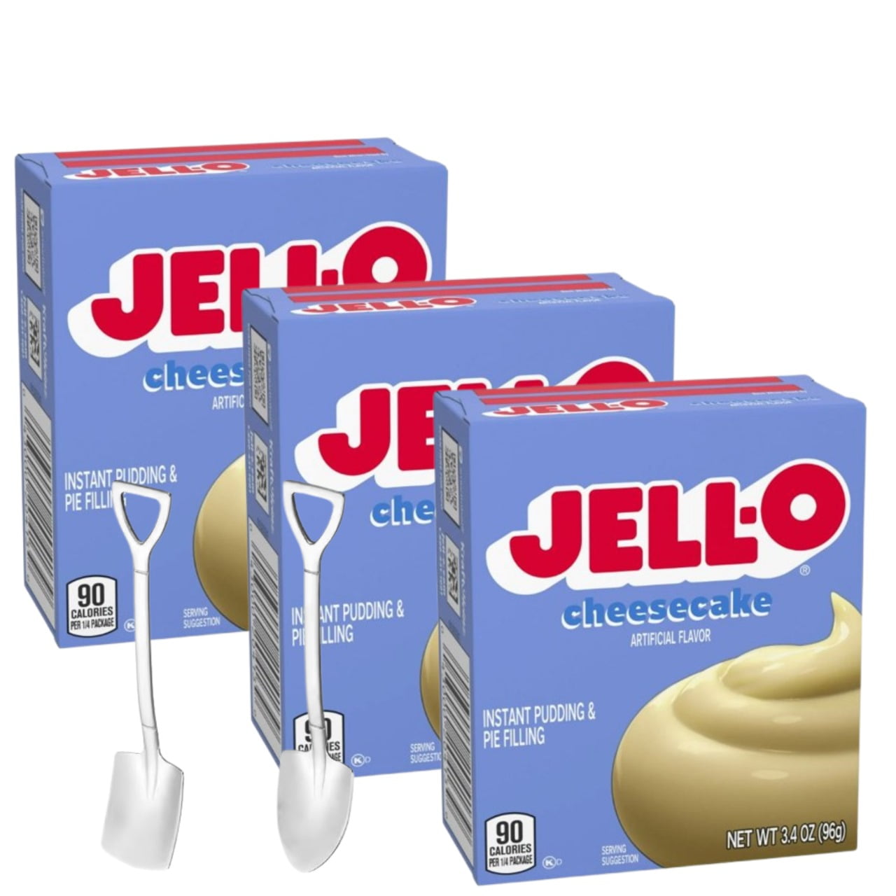Jell-O Instant Pudding & Pie Filling Mix 3.4 oz Box (Pack of 3) with ...