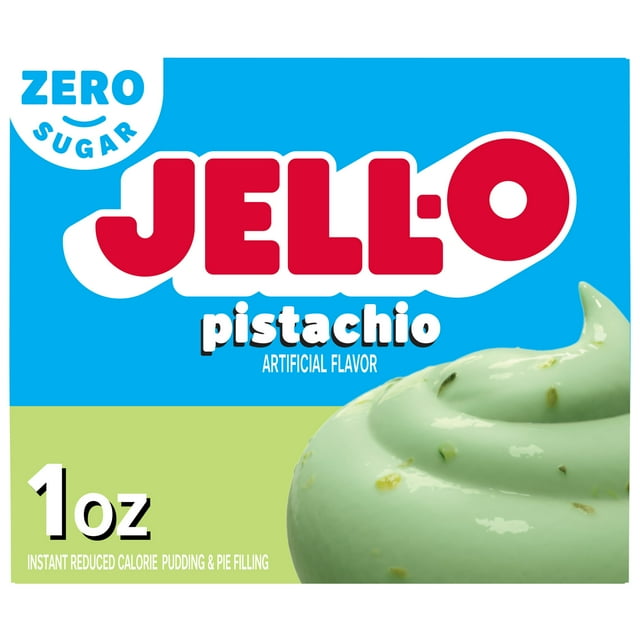 Jell-O Zero Sugar Pistachio Pudding for Breakroom Snacks - Walmart ...