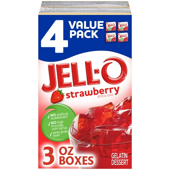 Sizes Jello Boxes