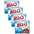 Jell-O Chocolate Cook and Serve Pudding Mix, 1.3 oz, Pack of 4 ...