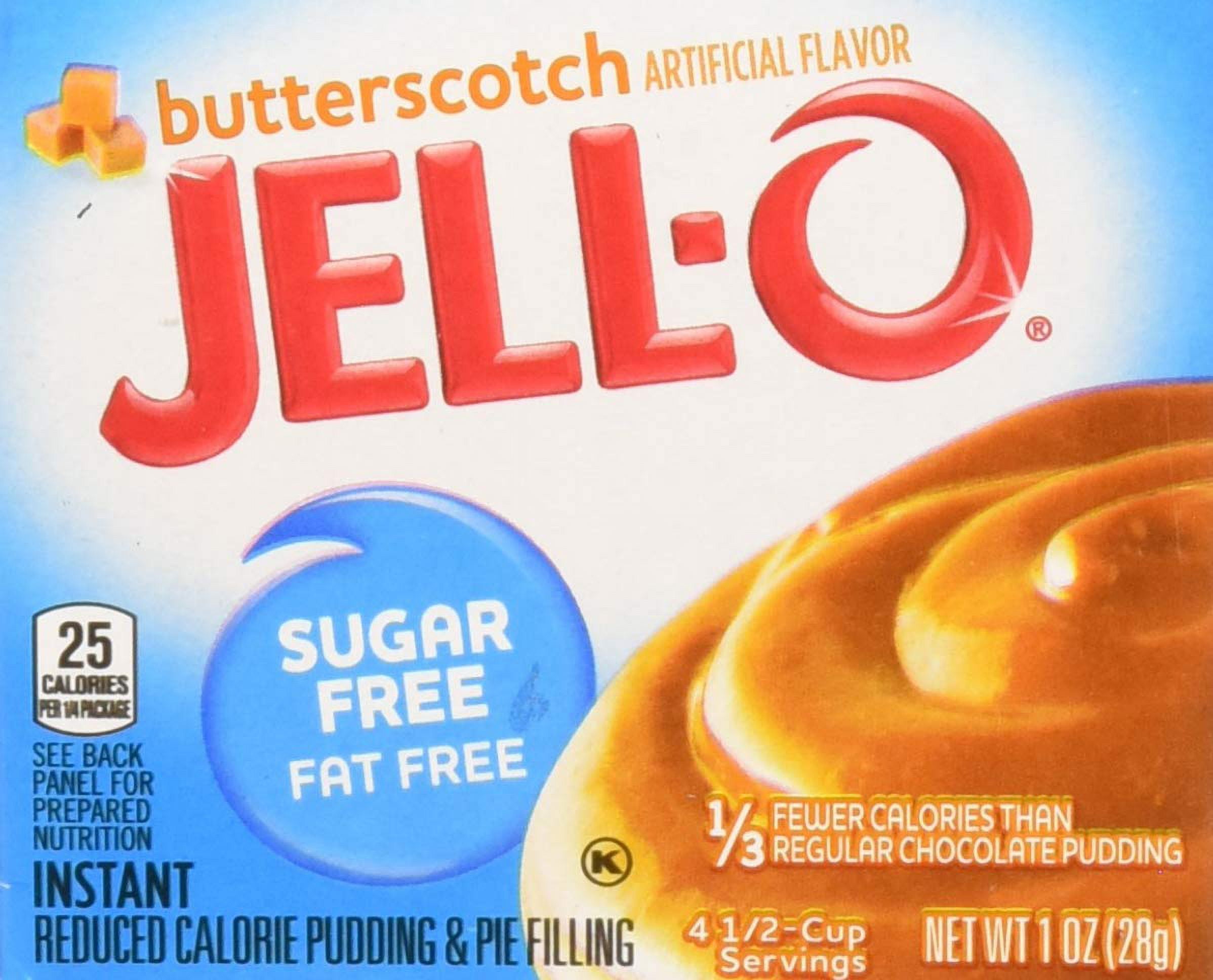 Jell-OButterscotch Sugar Free & Fat Free Instant Pudding & Pie Filling ...