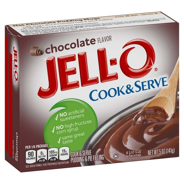 Jello Instant Chocolate Pudding Mix (5Oz Boxes) - Walmart.com