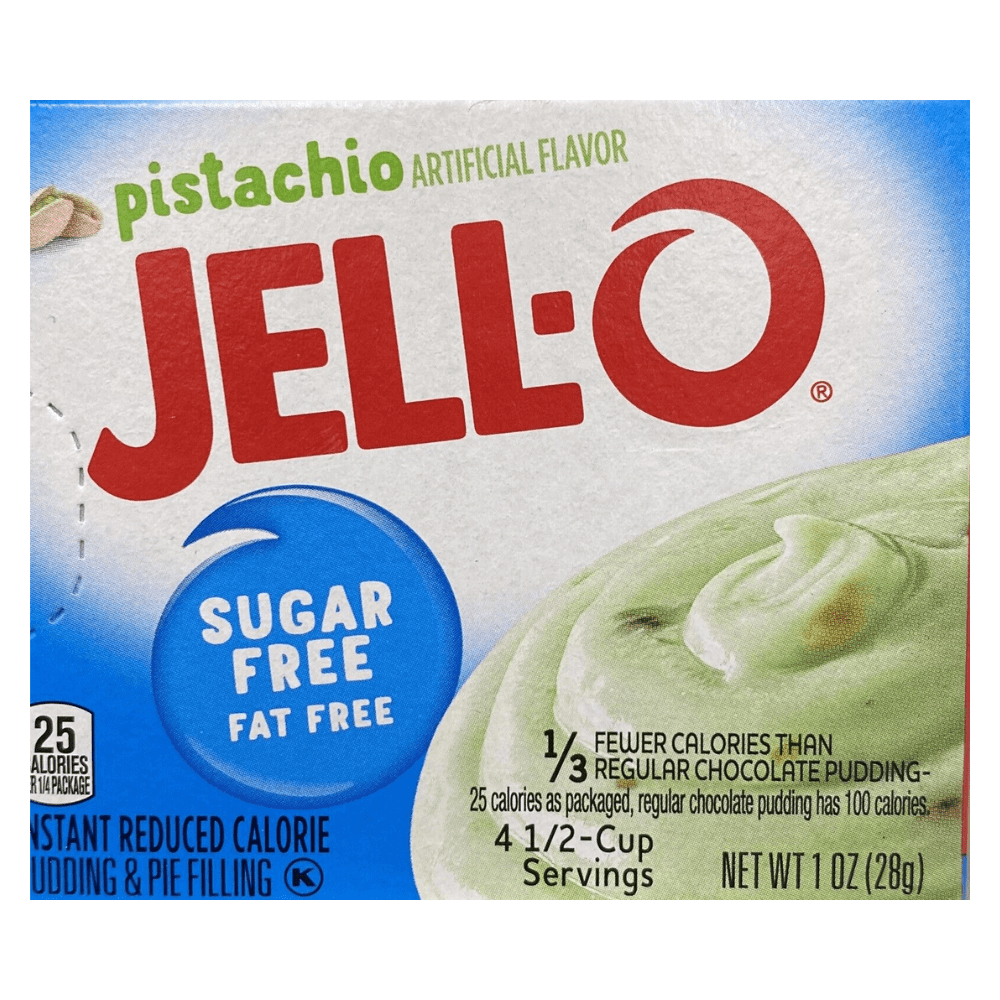 Jello PISTACHIO SUGAR FREE Instant Pudding & Pie Filling Mix Dessert 1 ...