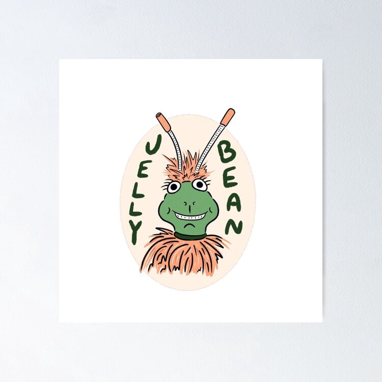 Jelly Bean Poster, UNFRAMED-8x12 - Walmart.com
