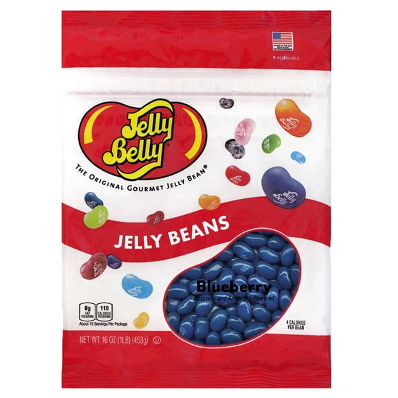 (5 pack) Jelly Belly Sour Cherry Jelly Beans - 1 Pound (16 Ounces), Tart Cherry Flavor Candy ...