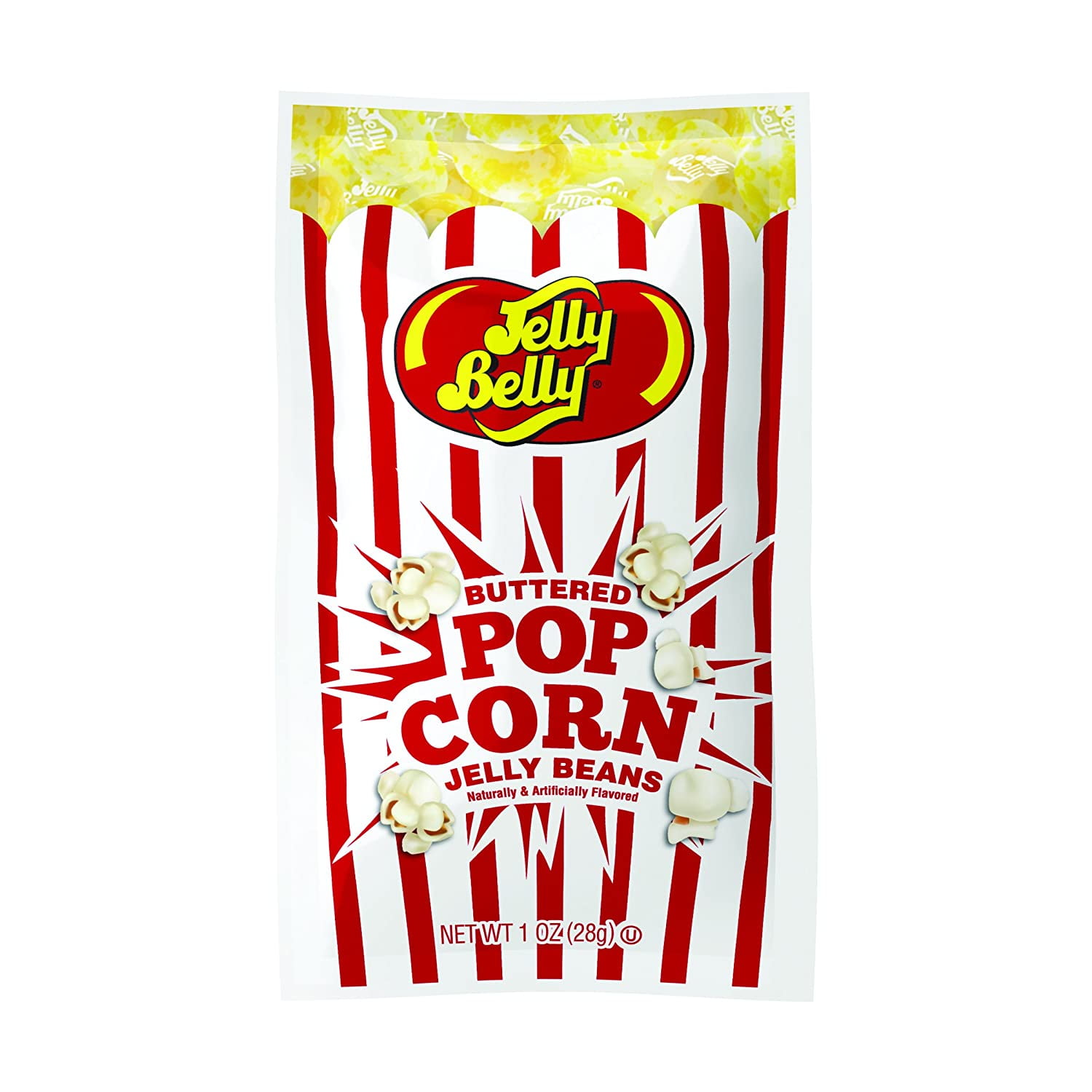 Jelly Belly Buttered Popcorn Jelly Beans, 1-oz, 30 Pack - Walmart.com