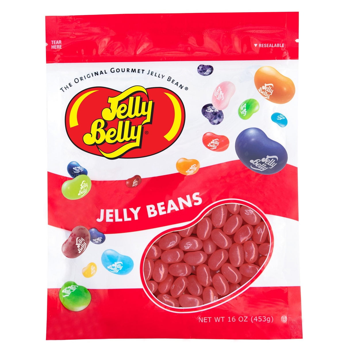 Jelly Belly Gourmet Cotton Candy Jelly Beans - 16oz Resealable Bag ...