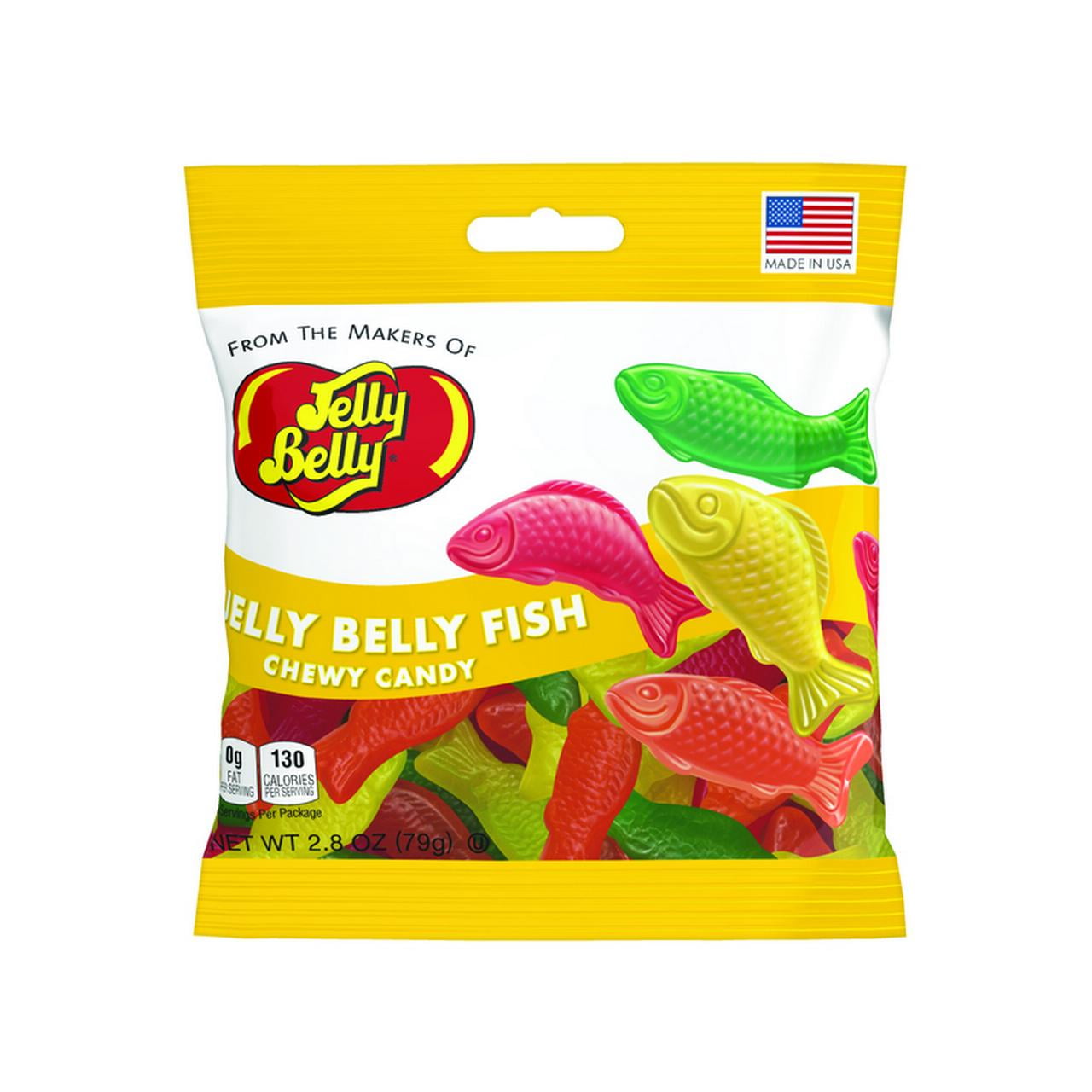 Jelly Belly Fish Assorted Gummi Candy 2.8 oz - Walmart.com