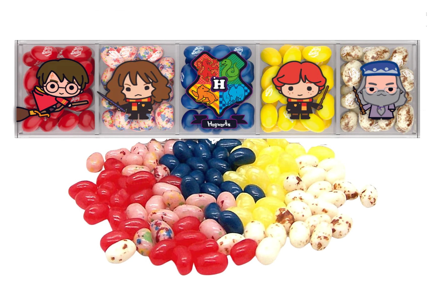 Jelly Belly Harry Potter 5 Flavor Clear Gift Box 4 Oz - Walmart.com