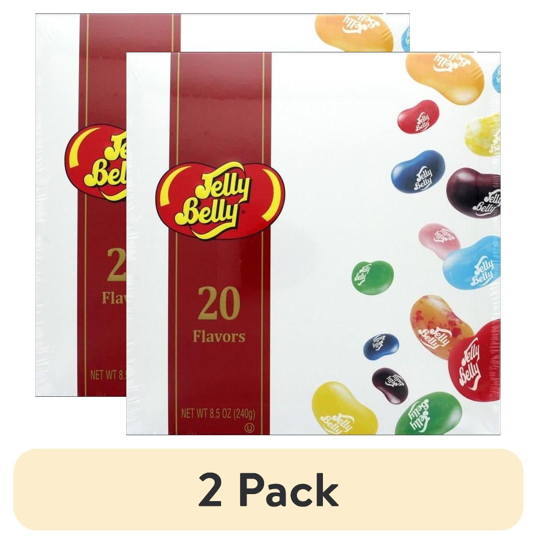 (2 pack) Jelly Belly Jelly Bean 20 Flavor Easter Gift Box - 8.5 oz ...