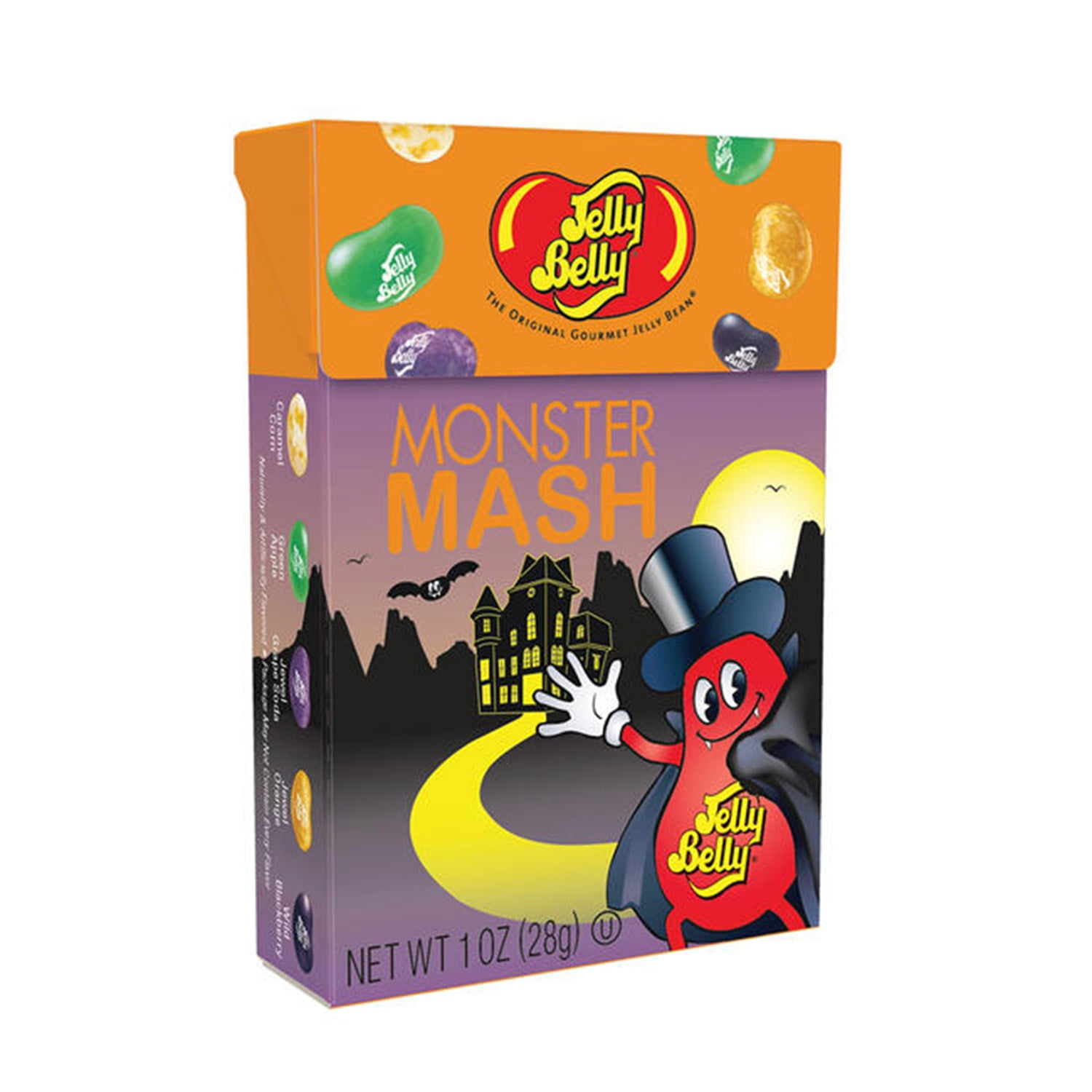 Jelly Belly Monster Mash Flip Top Box 1 oz 24ct - Walmart.com