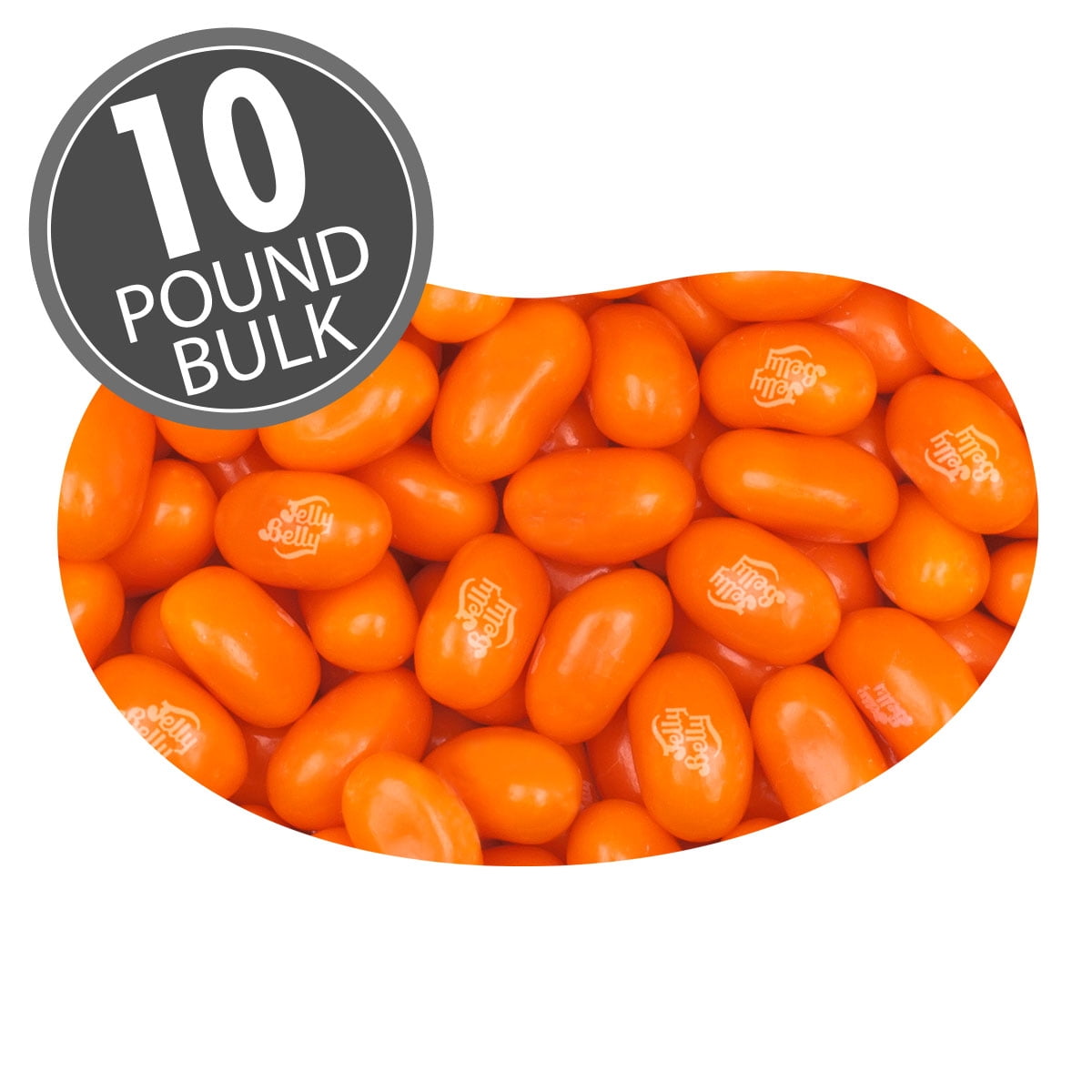 Jelly Belly Orange Sherbet Jelly Beans 10 lb. Bulk – Genuine, Official ...