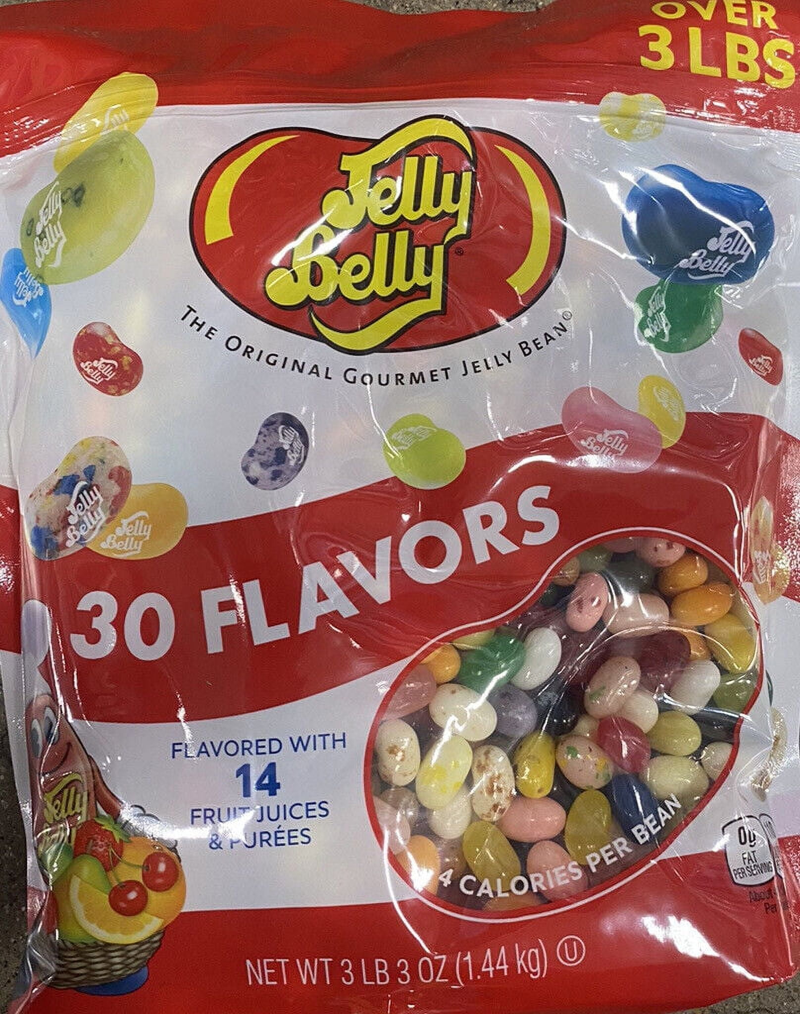 Jelly Belly Original Gourmet Jelly Beans, 30 Assorted Flavors, 51 oz ...